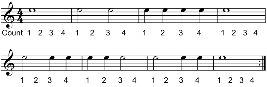 4: Mixed Note Values – My Music Online